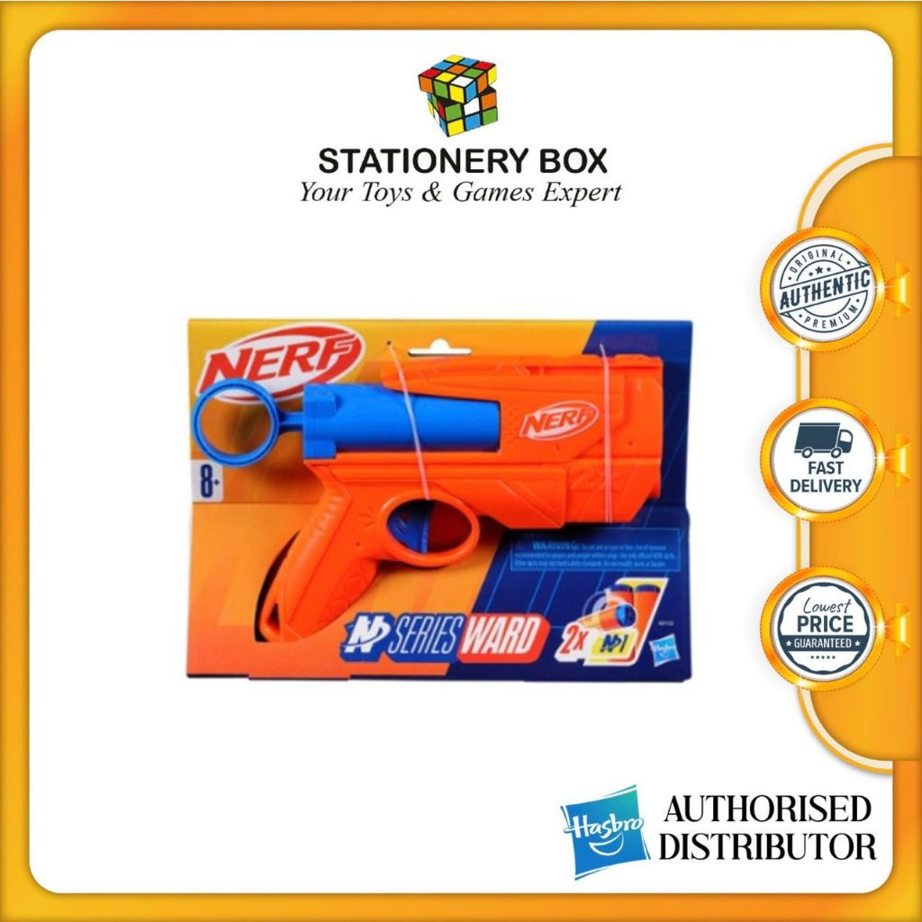 Original - Hasbro Nerf N Series Ward Blaster & 2 Nerf N1 Darts ...