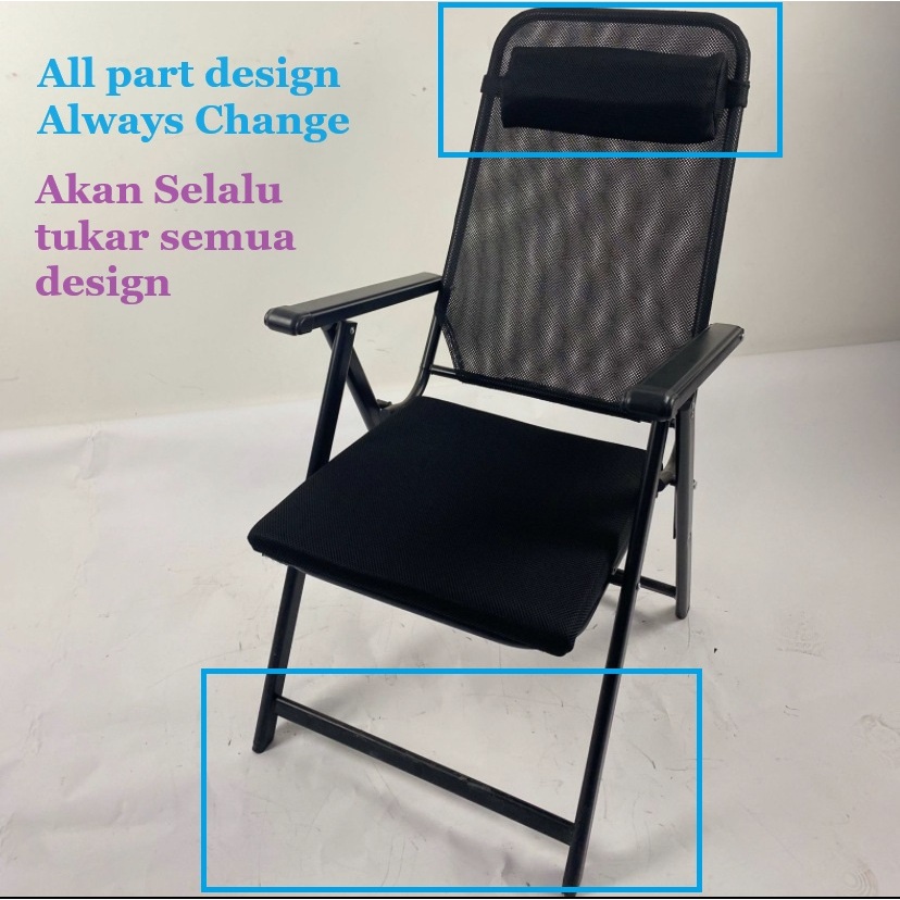 Kerusi Malas Ringkas, Modern Lazy Chair, Garden Chair, Foldable Chair ...