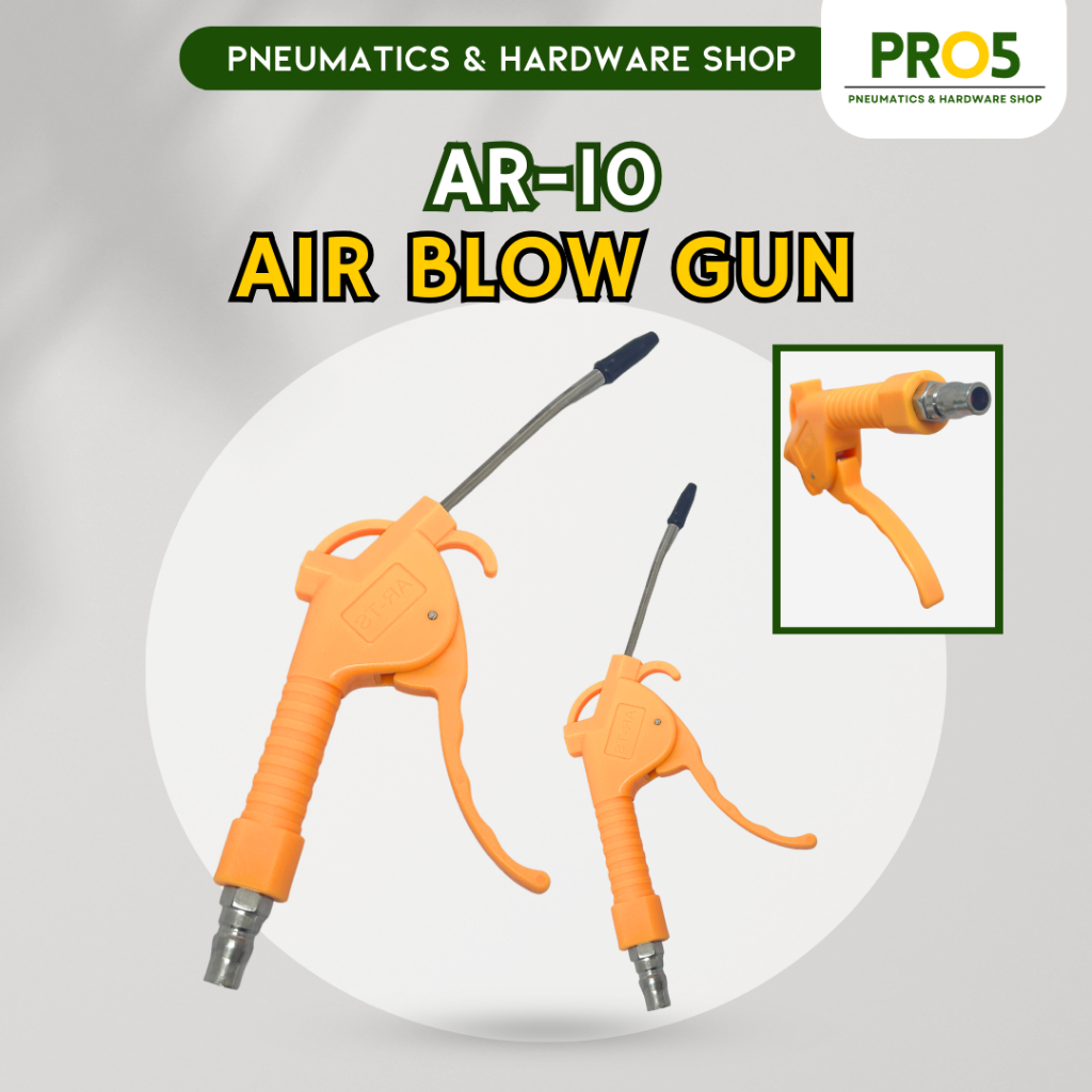 Air Blow Gun AR-10 Pneumatic Air Blower Gun Nozzle Air Duster Gun Air ...