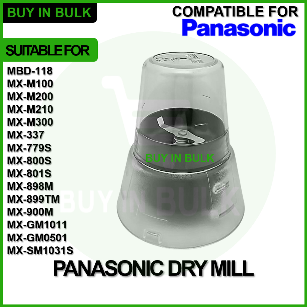 Panasonic Blender Dry Mill REPLACEMENT compatible (support) MX-GM1011 ...