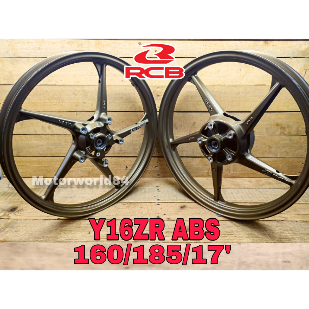SPORT RIM RCB YAMAHA Y16ZR Y ABS Y15 YSUKU RACING BOY SPORTRIM 500 100% ORIGINAL 160/185 MOTOR ...