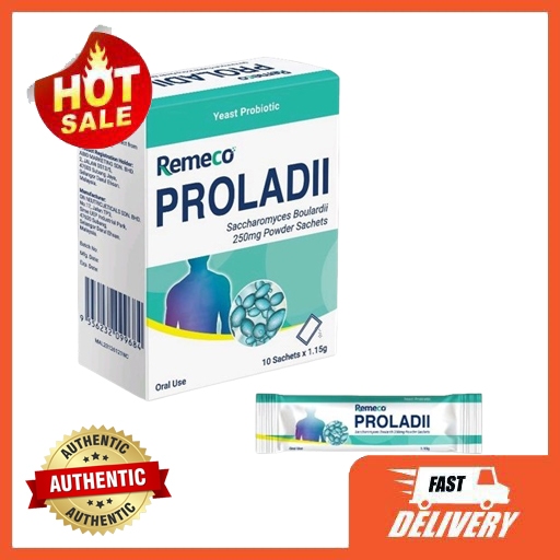Remeco PROLADII 250mg 10 Sachets Lemon Flavor 1.15g per Sachet ...