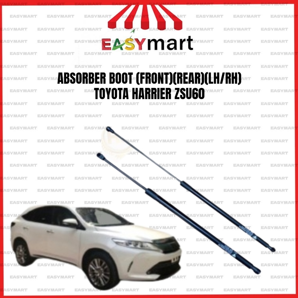 Toyota Harrier ZSU60 Model Front Rear Bonnet Absorber Damper Boot ...