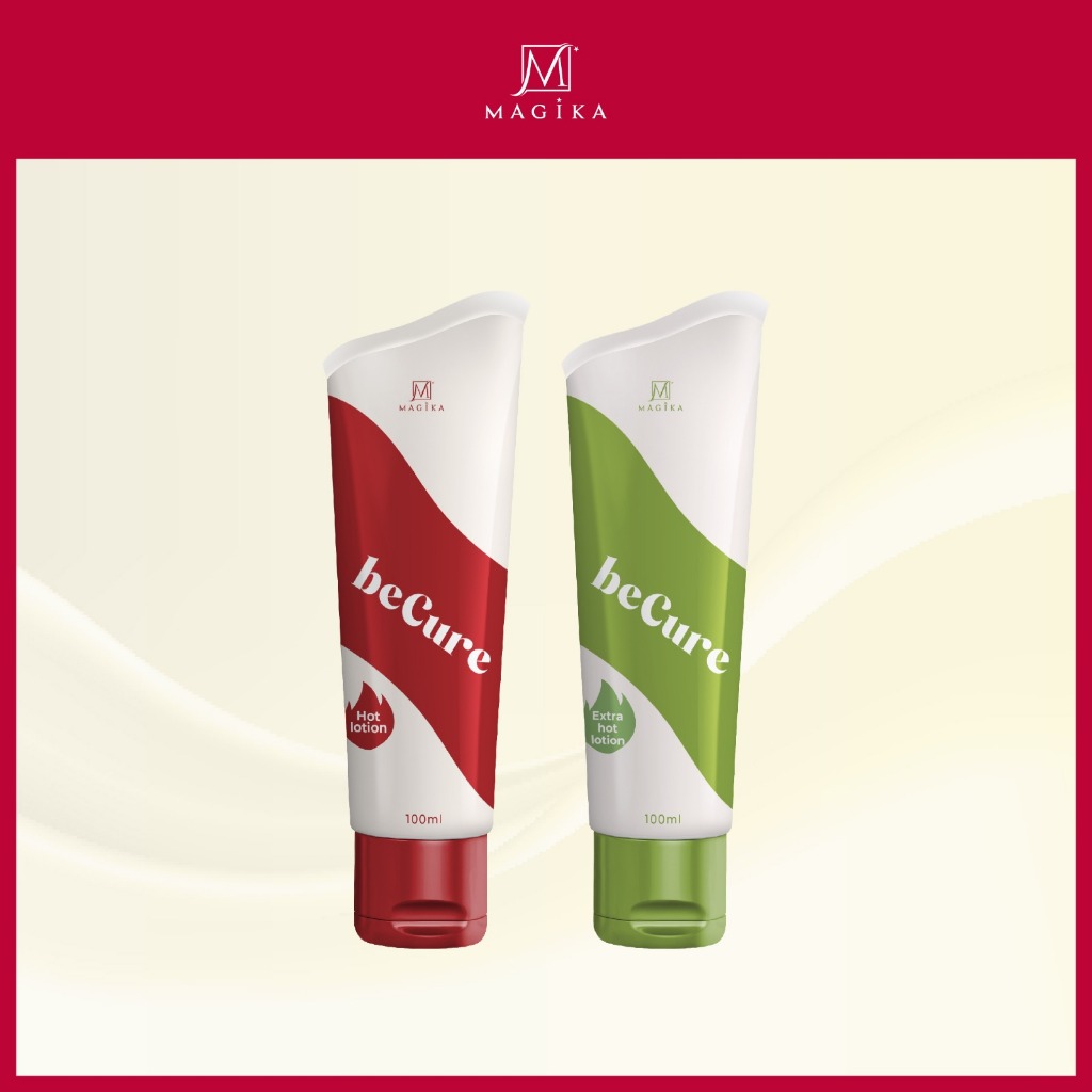 PAKEJ COMBO BECURE 1 TUBE MERAH(HOT) & 1 TUBE HIJAU(EXTRA HOT) | Shopee ...