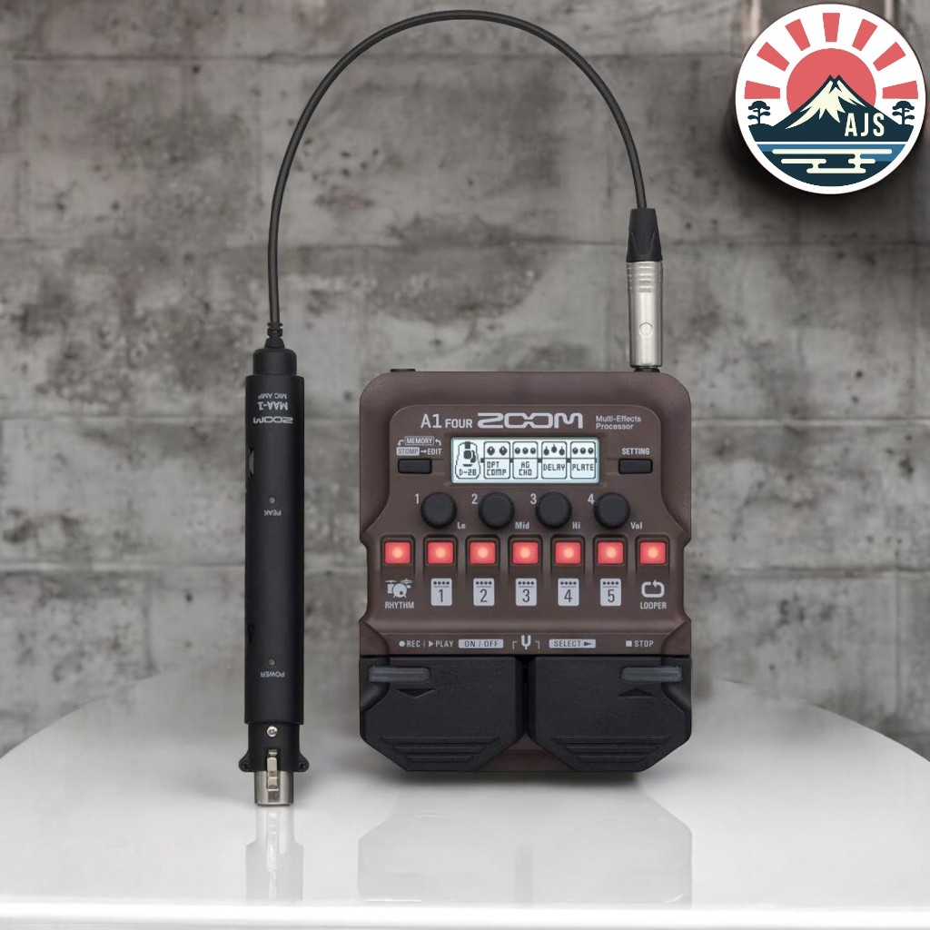 ZOOM Multi-Effects Processor A1 FOUR ZOOM Multi-Effects Processor A1X ...