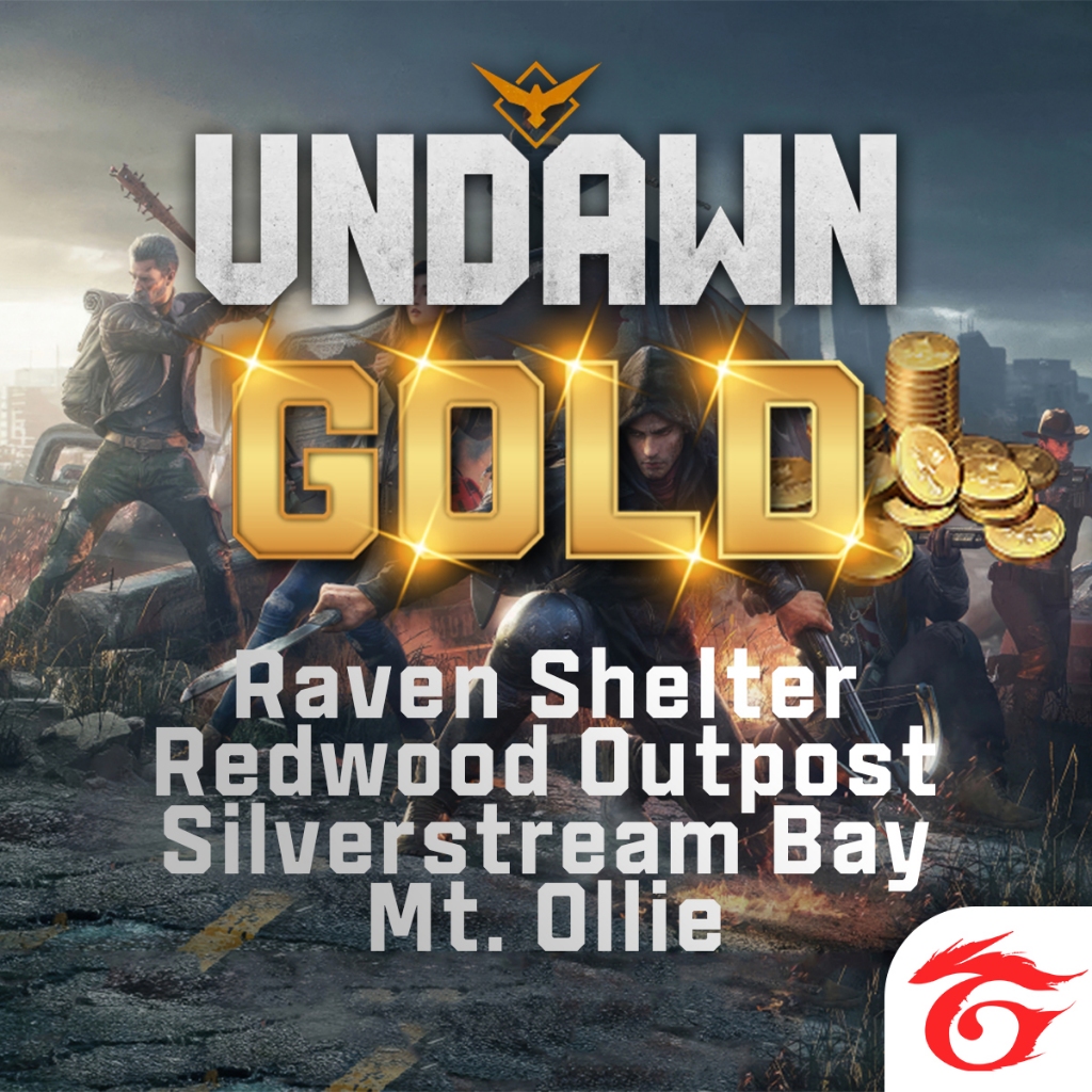 Garena Undawn Gold Coin GC Gold Bar Currency SGMY Server | Shopee Malaysia