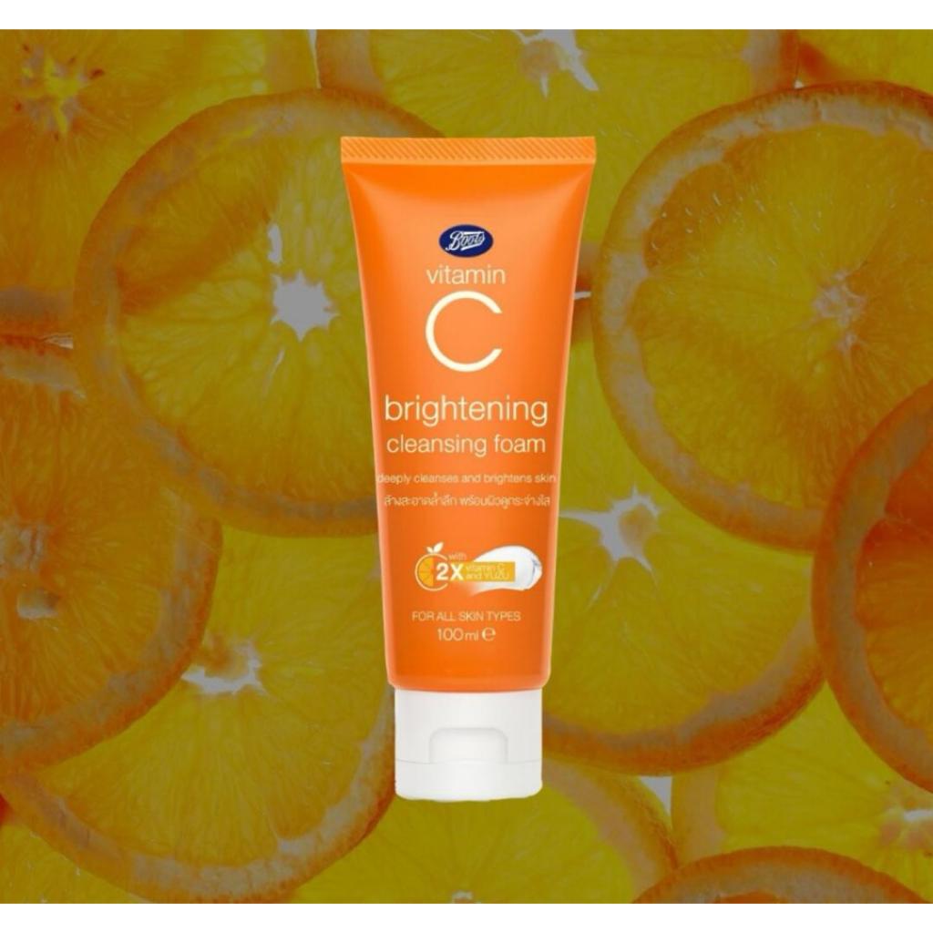 (961951)Boots 维他命C 亮白洁面泡沫 100ml (961951)Boots vitamin c brightening ...