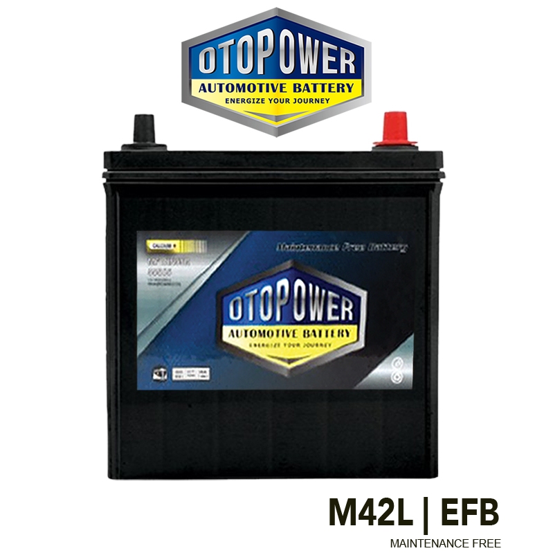 (Ambil Sendiri Di Kilang @ Own Pickup)OTOPOWER M42L EFB BATTERY (Kering ...