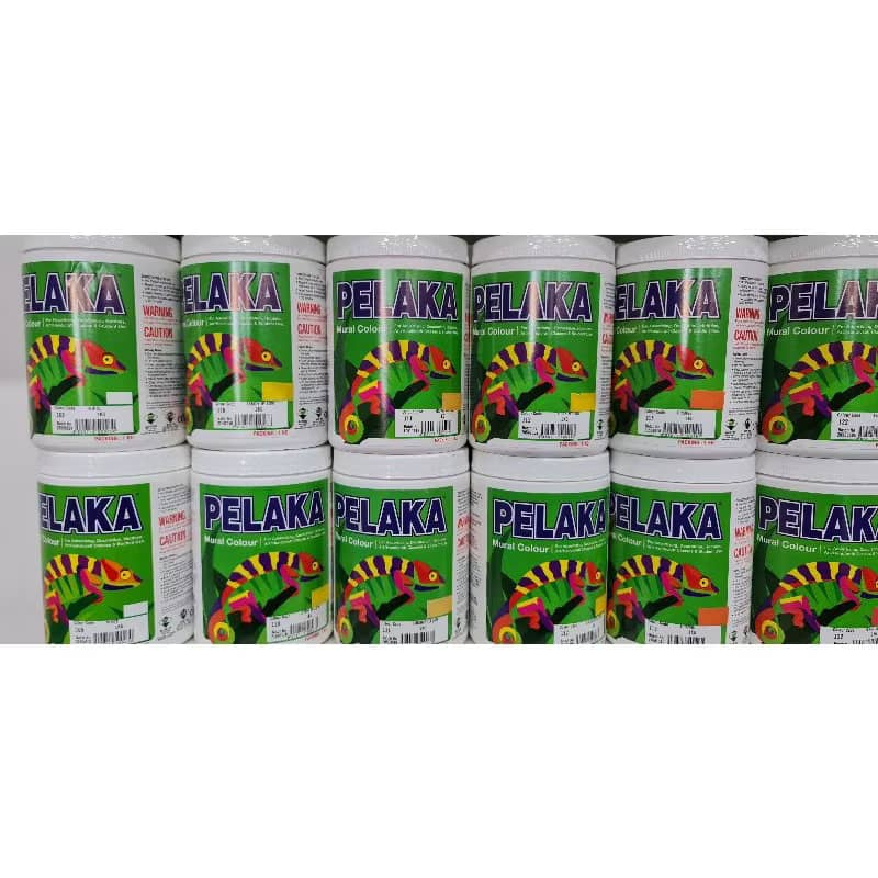 PELAKA MURAL COLOUR 1 KG (24 COLOUR CAN CHOOSE) | Shopee Malaysia
