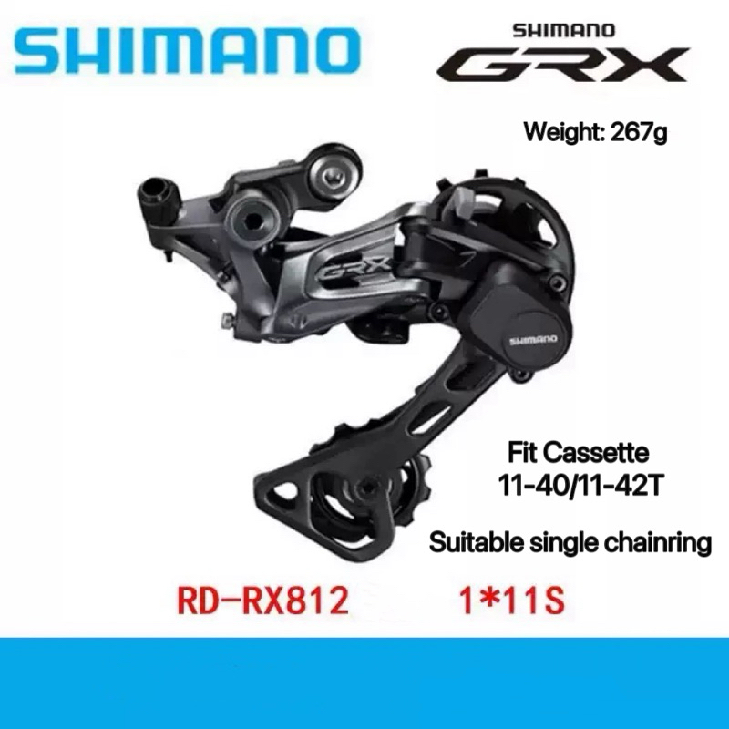 Shimano Rx812 Rear derailleur 1x11 speed RD-RX812 | Shopee Malaysia