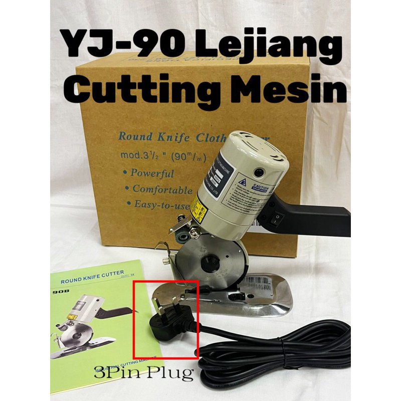 Mesin Potong Kain 90MM Electric Clothing Cutting Machine cloth cutter ...