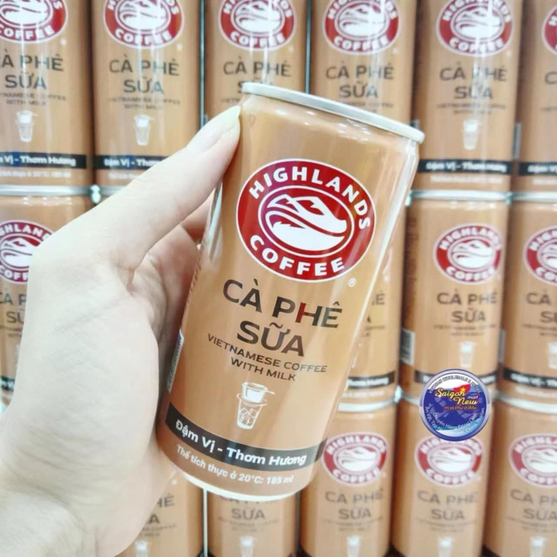 Ca Phe Sua Highland Coffee 185ml | Shopee Malaysia