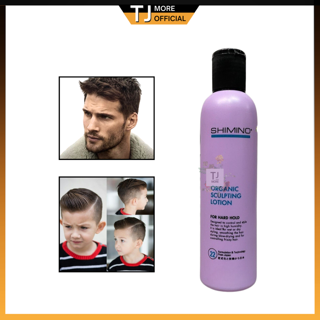 Shimino Professional Organic Sculpting Lotion Gel Rambut Pommade 260ml ...