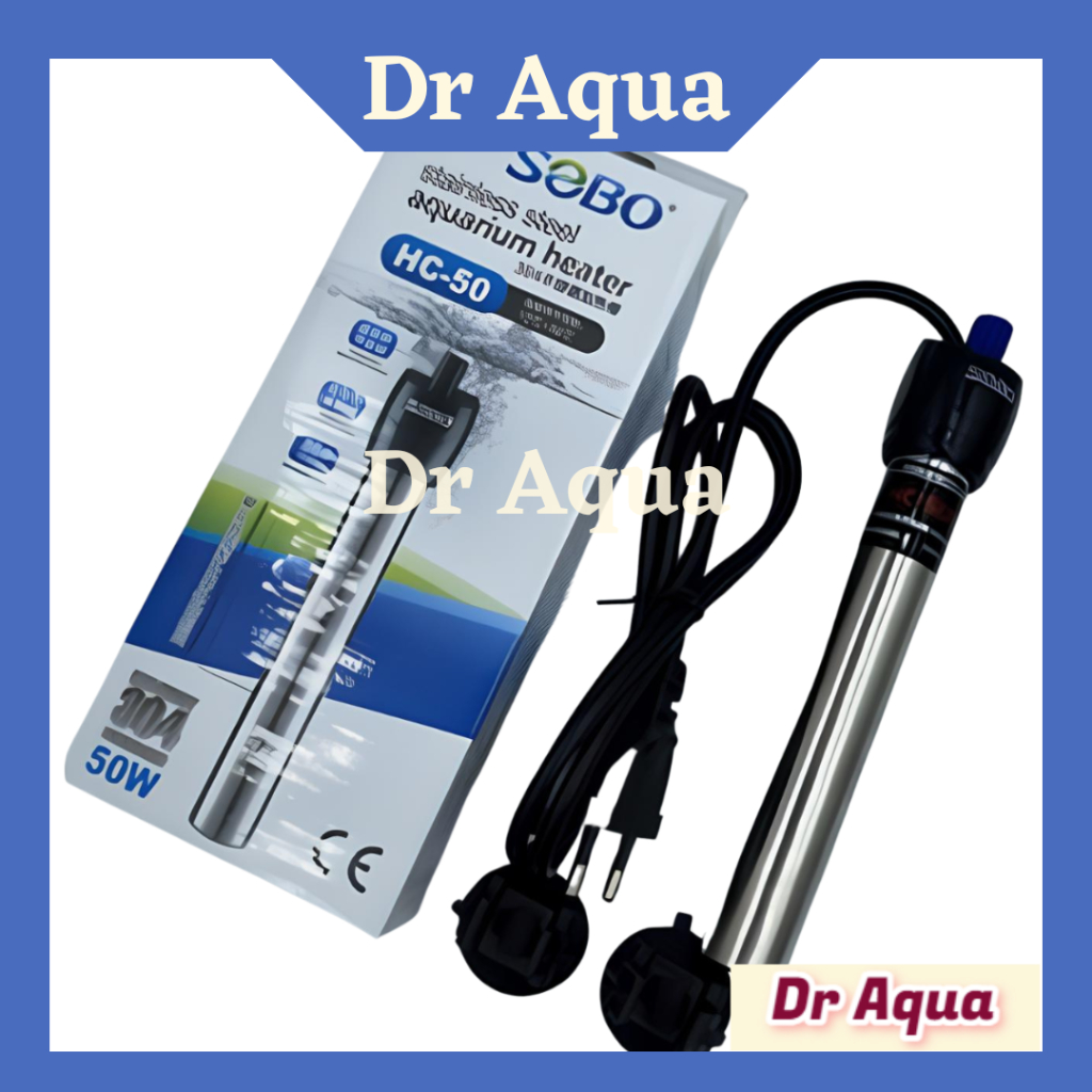 Malaysia Socket Original Sobo Aquarium Heater Stainless Steal STEEL 304 HJ 100W HJ 200W HJ 300W ...