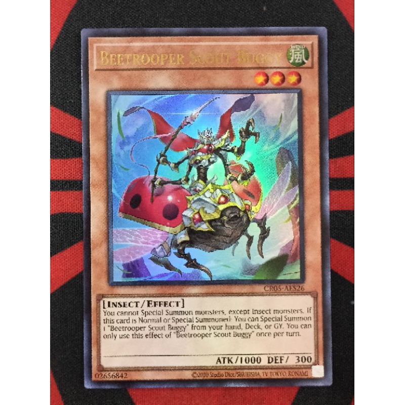 YUGIOH KONAMI CR05-AES26 , AE171 Beetrooper Scout Buggy (Ultra Rare) | Shopee Malaysia