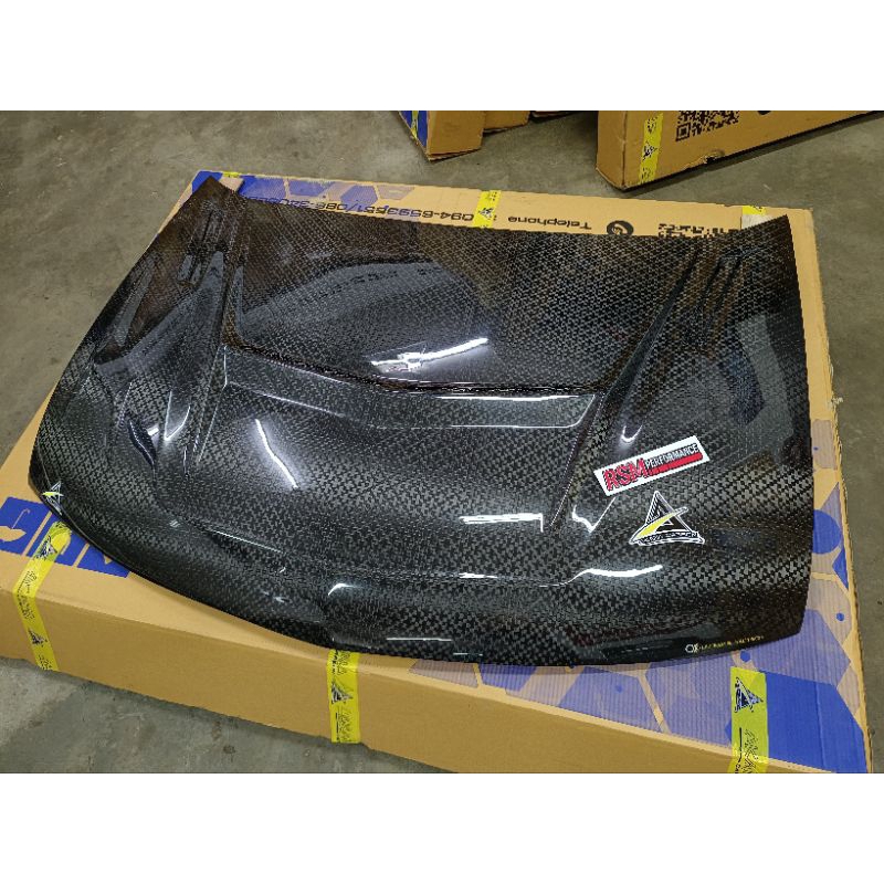 akana front carbon fiber bonet Carbon plus+ Mitsubishi triton 2008 - 2014 made in Thailand 🇹🇭 ...
