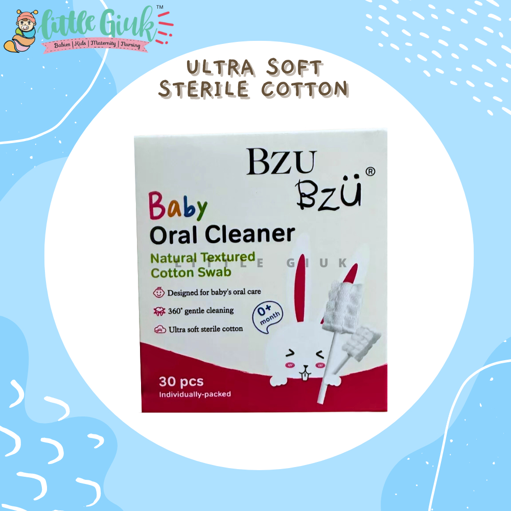 Bzu Bzu Baby Oral Cleaner (30pcs) | Shopee Malaysia