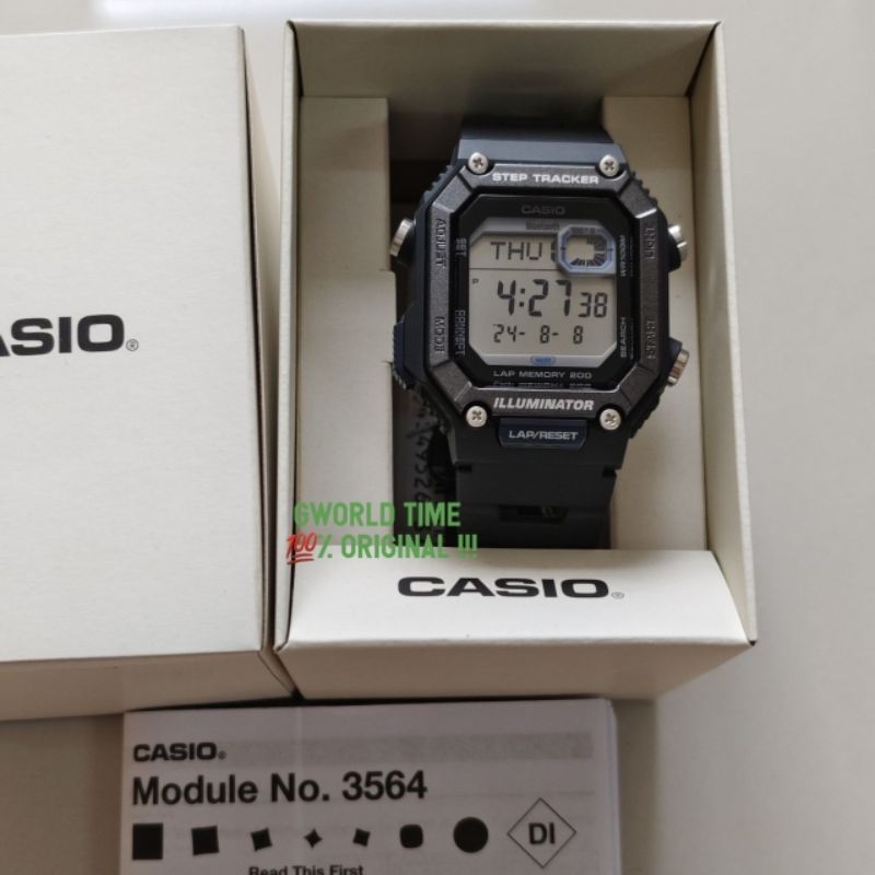 CASIO STEP TRACKER WS-B1000-1AV/WS-B1000/WS-B1000-1AVDF/WSB1000 BLUETOOTH | Shopee Malaysia