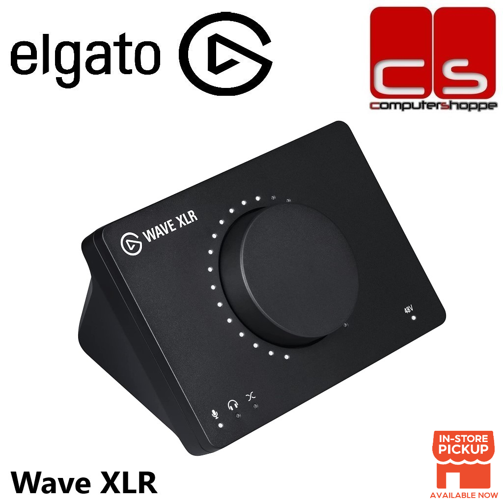 Corsair Elgato Wave XLR Audio Mixer and 75 db Preamp | Shopee Malaysia