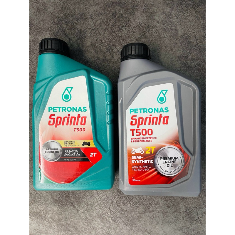 PETRONAS Sprinta 2T T500 / T300 Semi Synthetic Premium Engine Oil ...