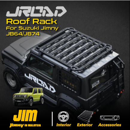 Jroad SUZUKI JIMNY (2018-CURRENT) SLIMLINE II ROOF RACK JB64 JB74 | Shopee Malaysia