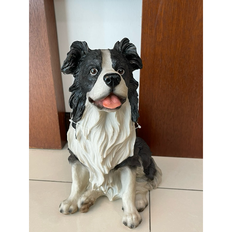 QKD 🎁READY STOCK🎁 Polyresin Shepherd Dog Statue Home Deco Garden Deco ...