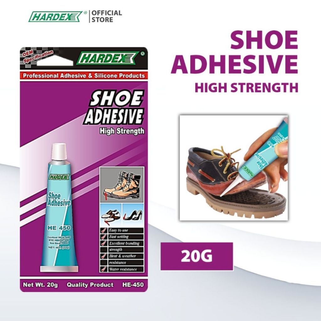 Hardex Shoe Adhesive (20g) HE-450 | Shopee Malaysia
