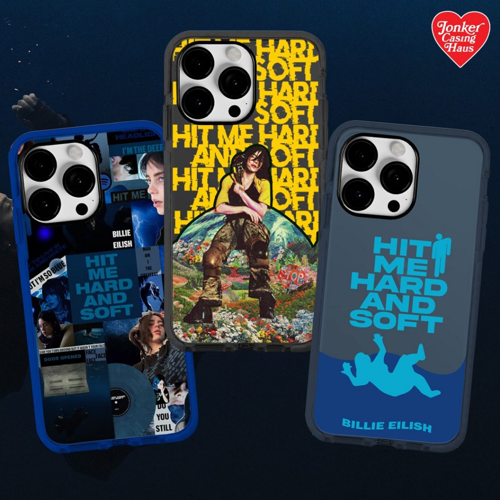 HIT ME HARD AND SOFT Bumper Neon Case Casing IP 6 until 15 PRO MAX ...