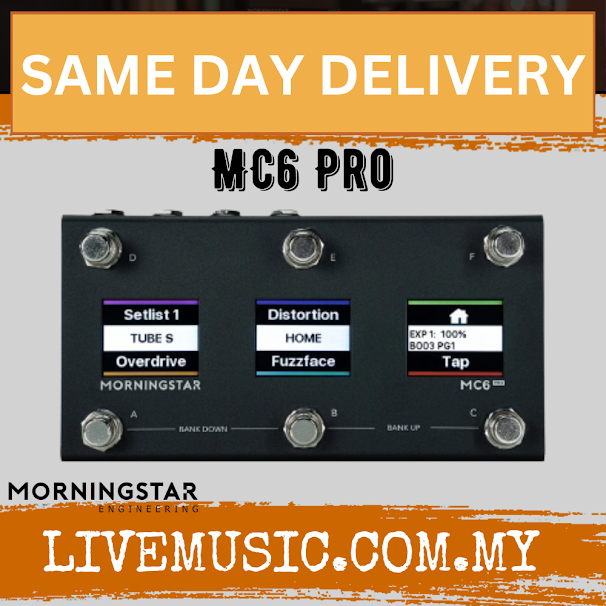 Morningstar MC6 Pro Midi Controller ( MC-6 / MC6PRO ) | Shopee Malaysia