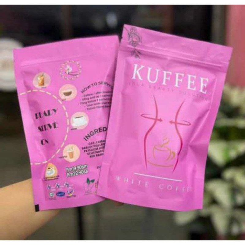 Kuffee White Coffee 4sachet/pack | Shopee Malaysia