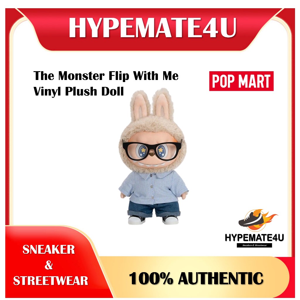 [100% Authentic] Pop Mart The Monsters Labubu Flip With Me Vinyl Plush ...
