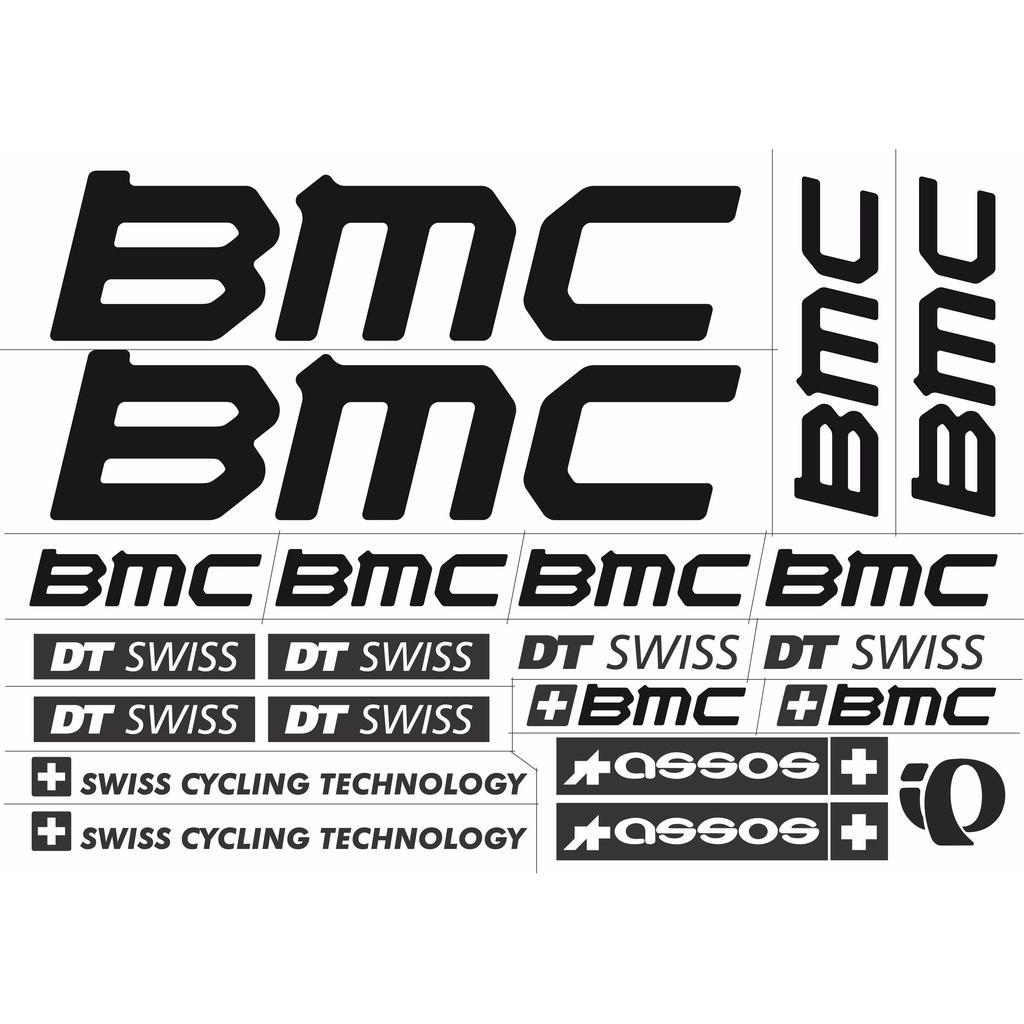 22 pcs BMC cycling sticker for road bike mountain bike sticker basikal ...