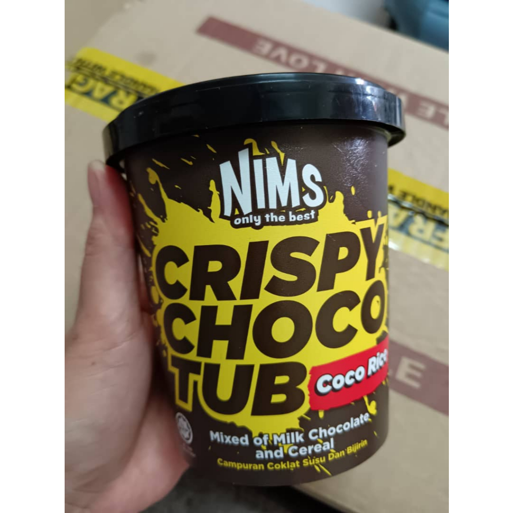 NIMS CRISPY CHOCO TUB | Shopee Malaysia