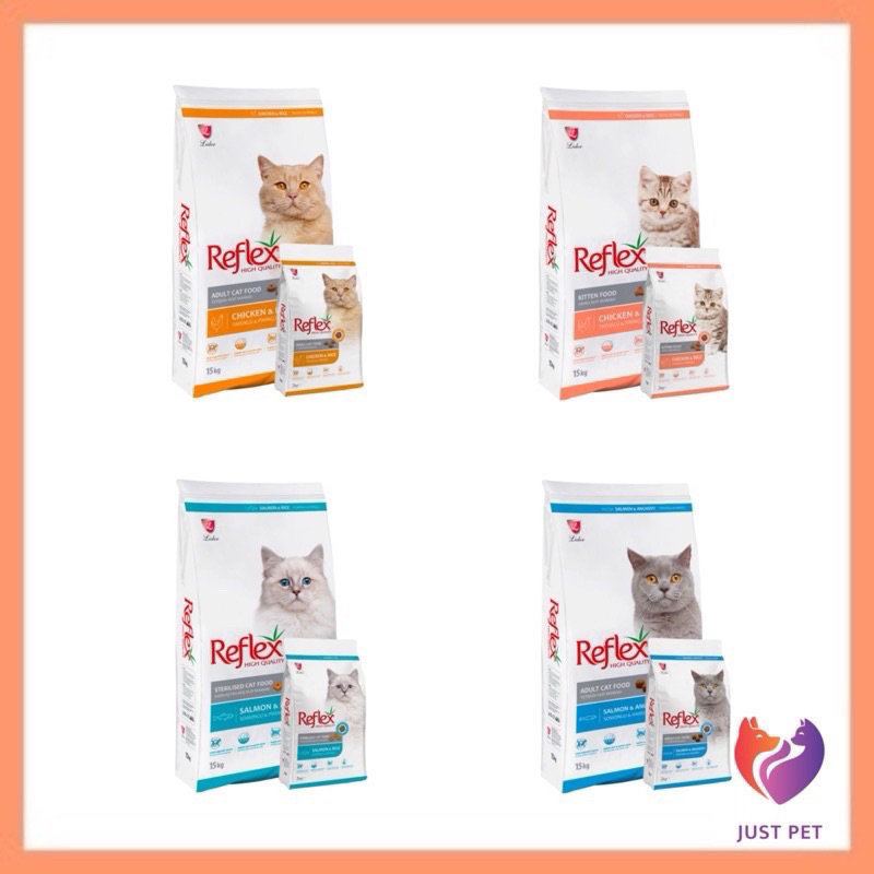 [BOX PACKAGING]Reflex premium cat food 15kg | Shopee Malaysia