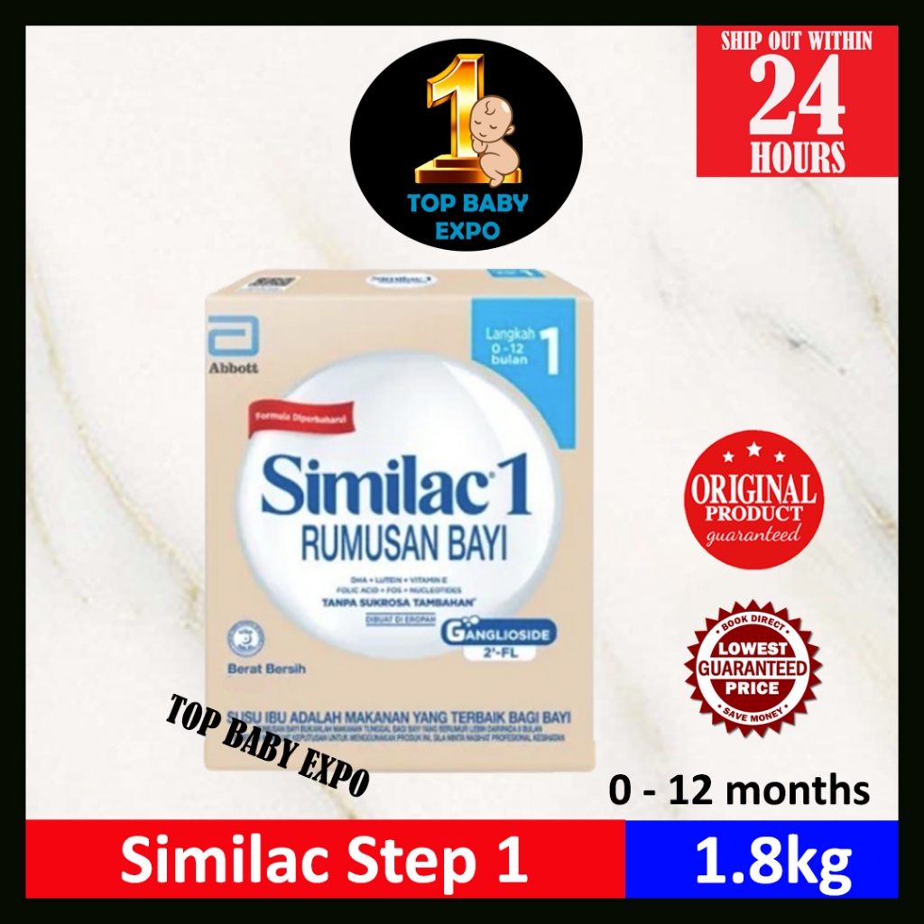 Similac Step 1 (1.8kg) Exp: 09/2026 | Shopee Malaysia