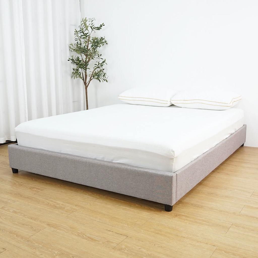 LOFT Living OWEN Queen and King Size Divan Bed Base-Light Grey | Shopee ...