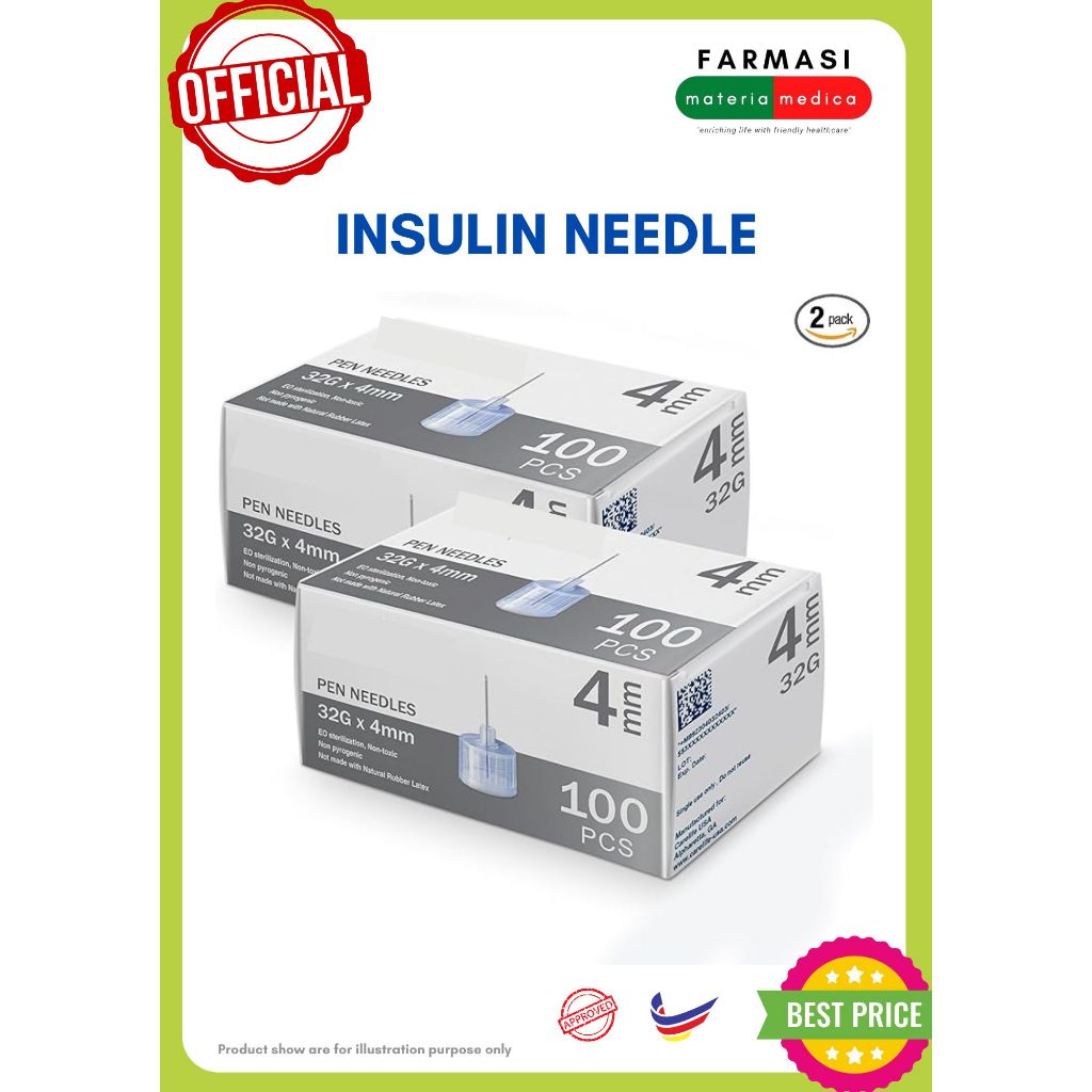 PRECISION FLEX NEEDLE - INSULIN (ALL SIZES) | Shopee Malaysia
