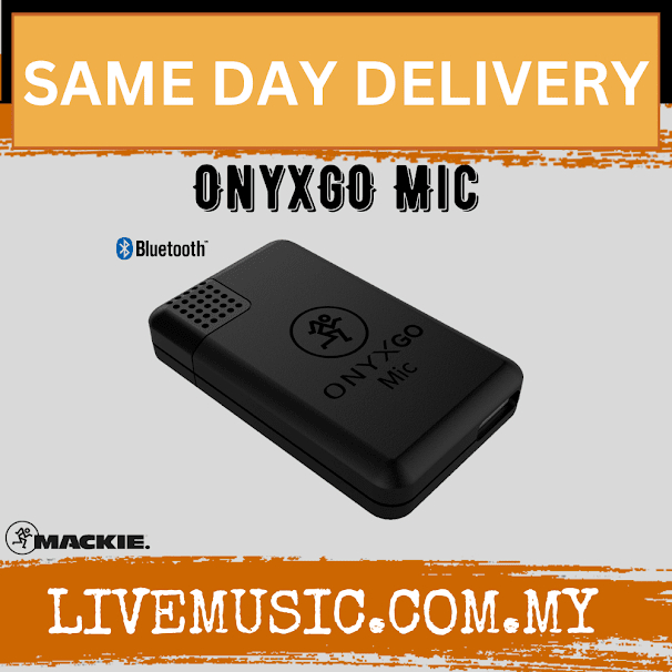 Mackie OnyxGO Wireless Clip-On Microphone ( Onyx-GO / Onyx GO ...