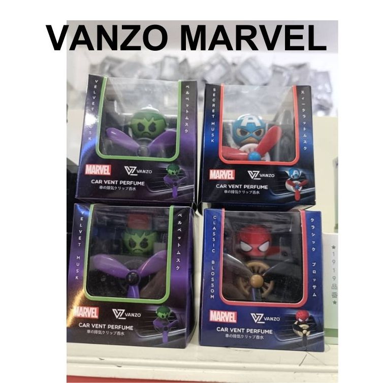 VANZO Marvel Series Car Vent Perfume ( Velvet Musk , Secret Musk ...