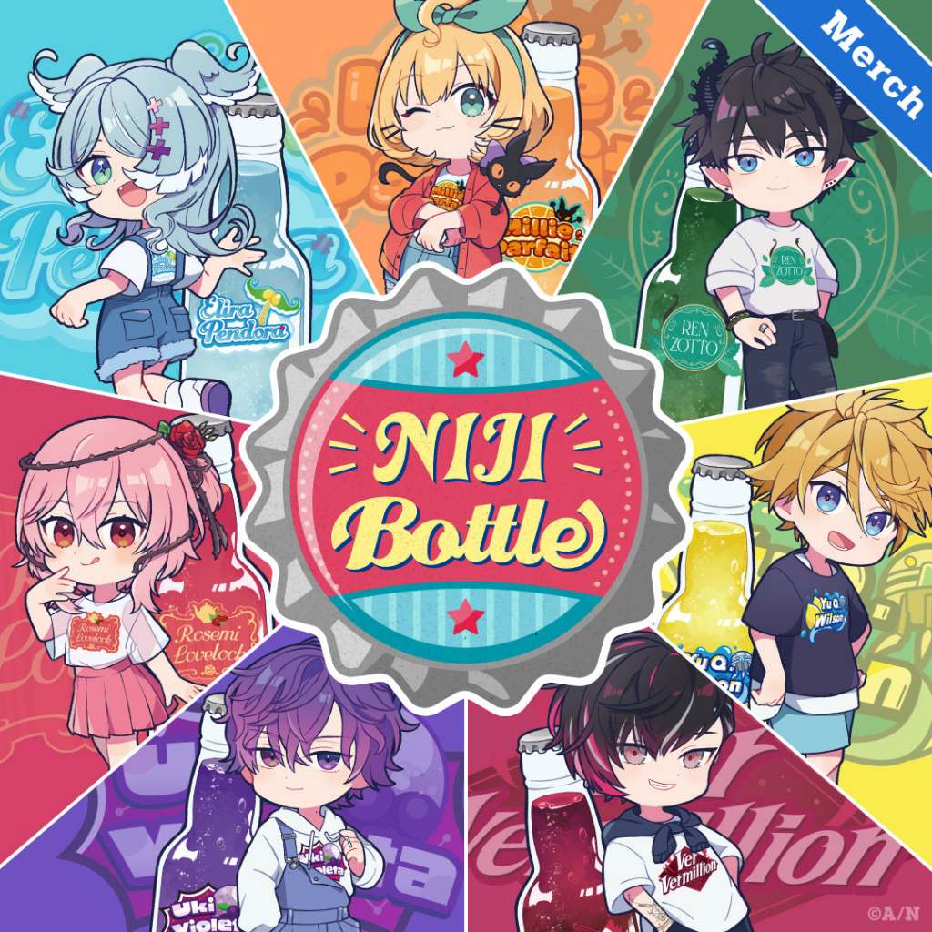 (Pre-o) NIJI Bottle Vol.1 | Shopee Malaysia