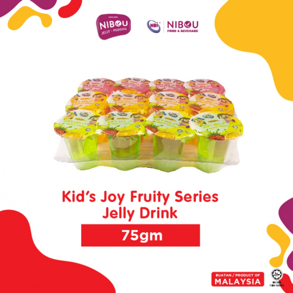 Nibou (NBI) KIDS JOY Minuman Air Jeli (75gm x 12's) - Goodies ...