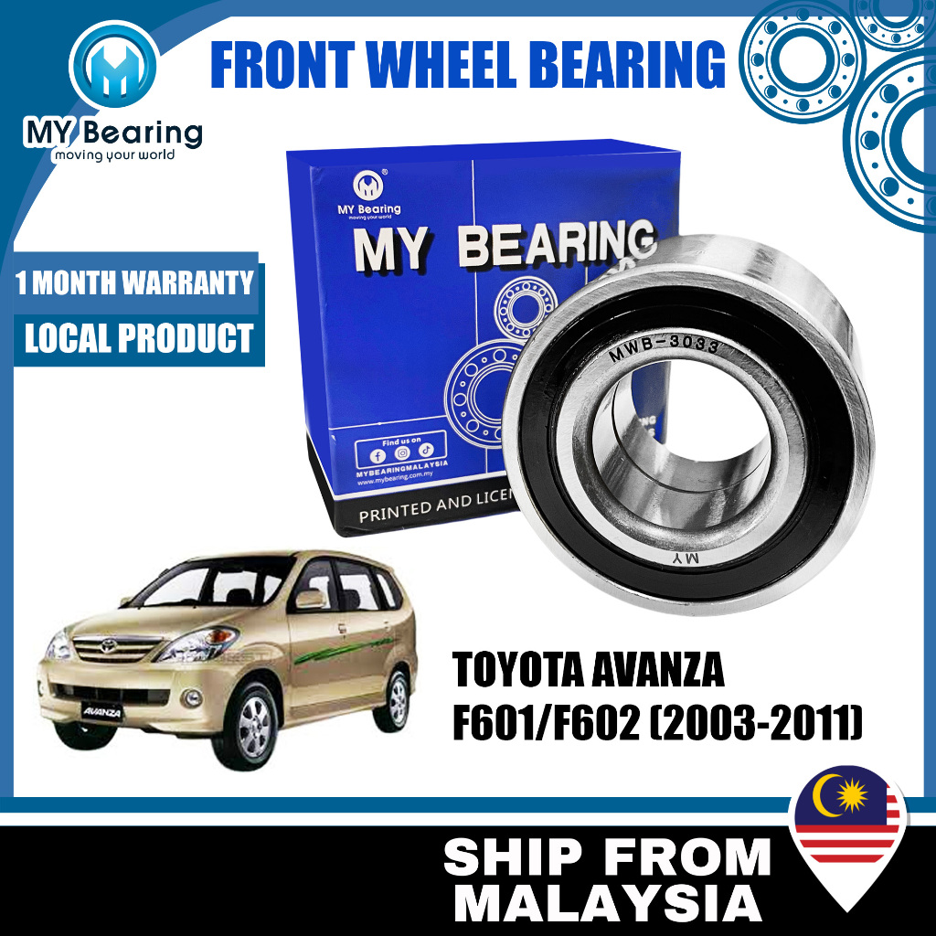 MWB-3033 MY Front Wheel Bearing Depan Toyota Avanza F601/F602 ...