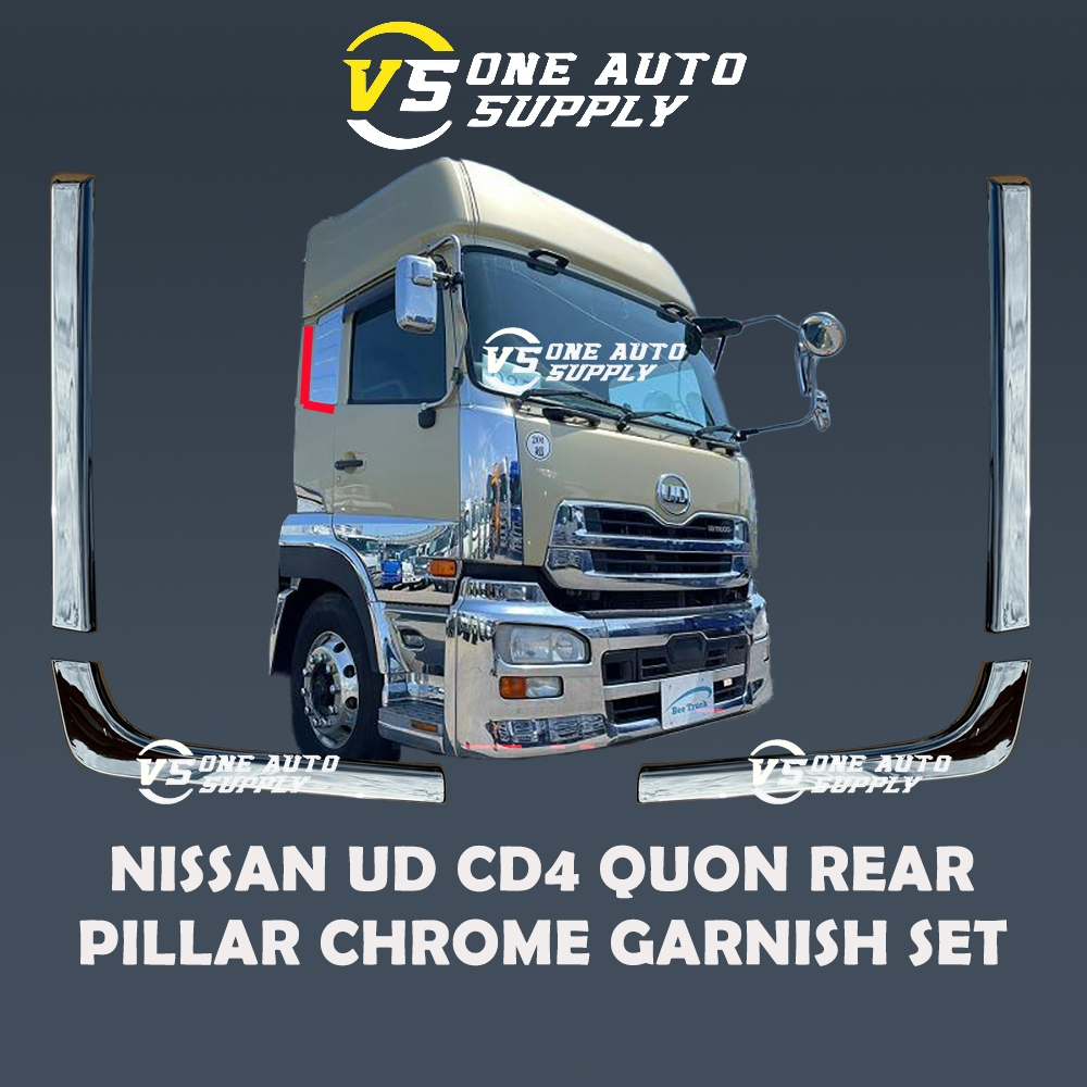 NISSAN UD CD4 QUON REAR PILLAR CHROME GARNISH SET | Shopee Malaysia