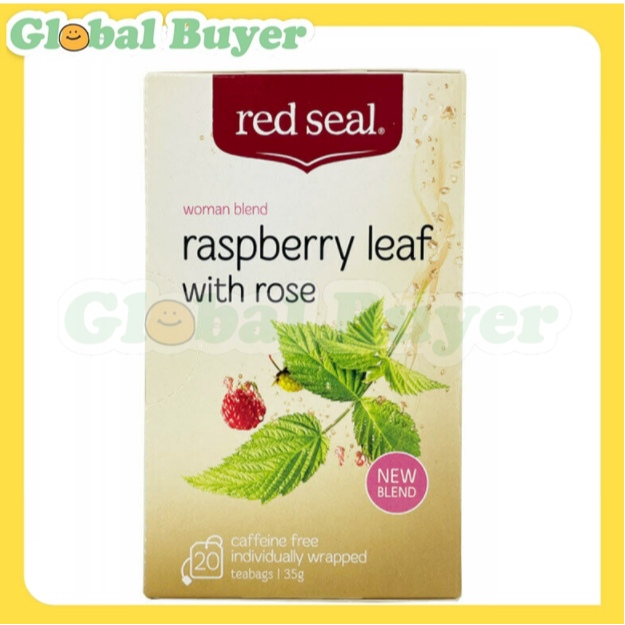 Red Seal Raspberry Leaf Tea with Rose x 20 Tea Bags | Shopee Malaysia