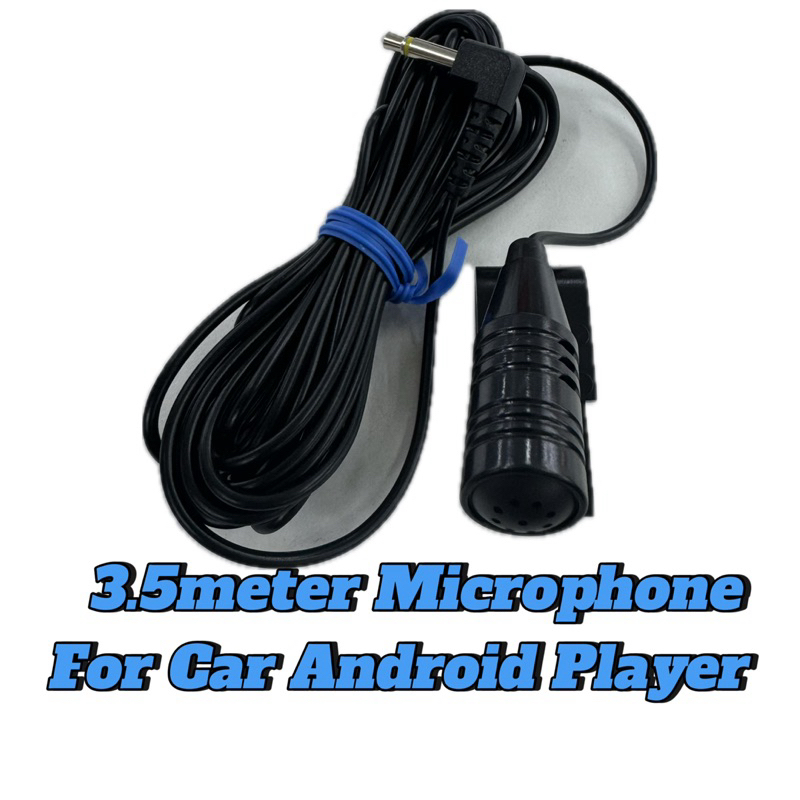 3.5meter External Microphone For Car Android Player | Shopee Malaysia