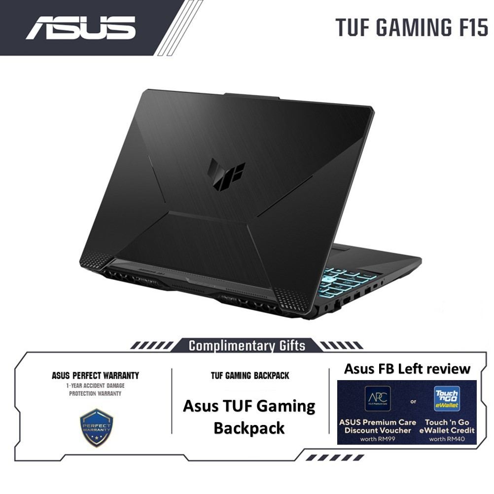 Asus TUF FA506N-CRHN039W Gaming Laptop (AMD R7 7435HS, 16GB DDR5, 512GB ...