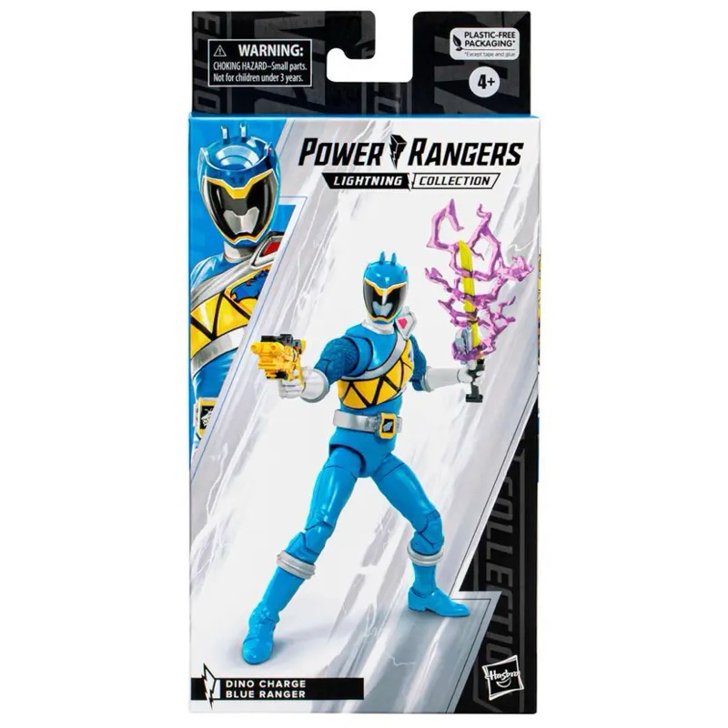 Power Rangers Lightning Collection Dino Charge Blue Ranger 6-Inch ...