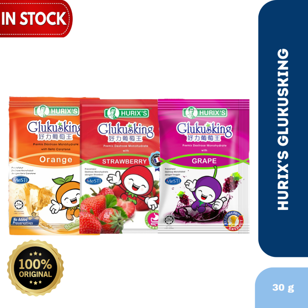 Hurix's Glukusking Air glucose (pelagai perisa) | Shopee Malaysia
