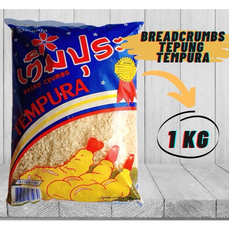 Bread Crumbs TEMPURA Serbuk Roti TEMPURA Thai (1 KG) | Shopee Malaysia