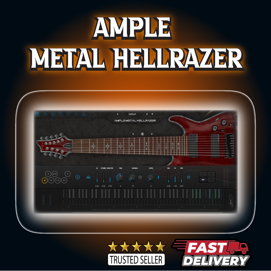 Ample Metal Hellrazer 3.5 Virtual Guitar Midi Instrument VST AAX plugin ...